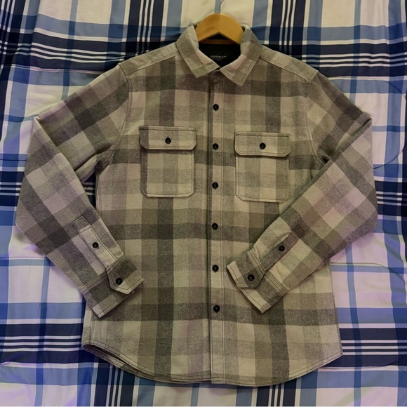 Jeremiah Legacy | Shirts | Jeremiah Beige Tan Heavy Flannel Szs | Poshmark